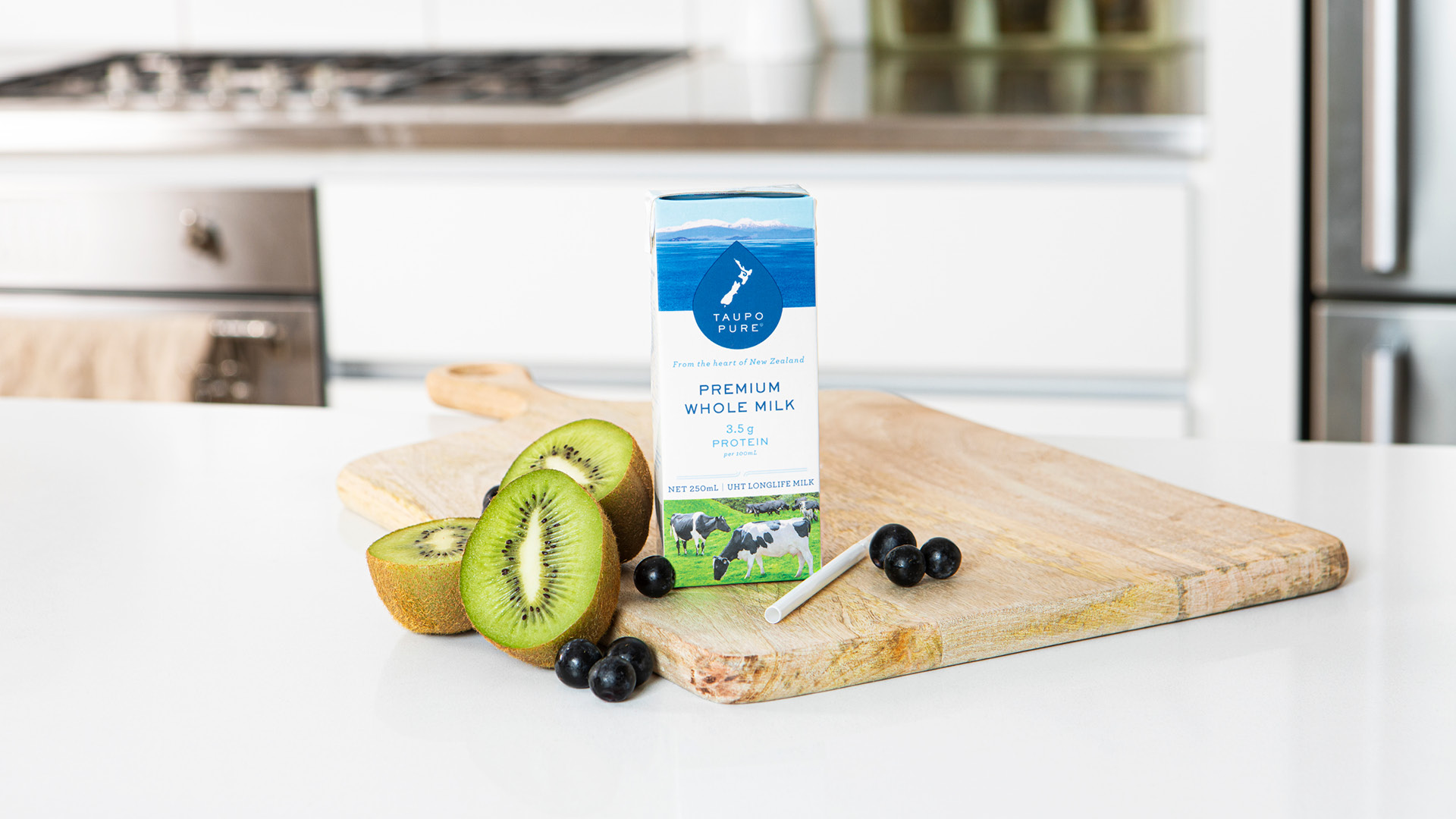 UHT Longlife whole milk | Taupo Pure